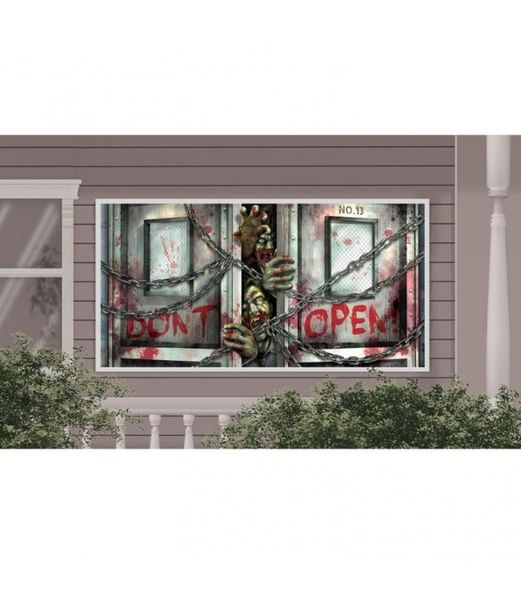 Zombie banner - Fragt fra kun 39,00 kr. - Fest & Farver