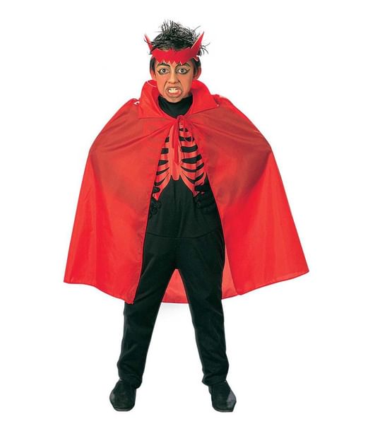 Rød kappe kostume til børn - Fest & Farver