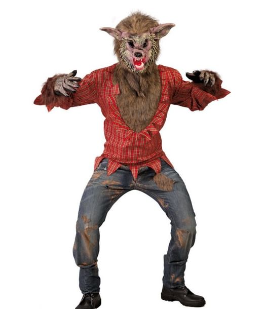 Billigt Varulv kostume til voksne. - Fest & Farver