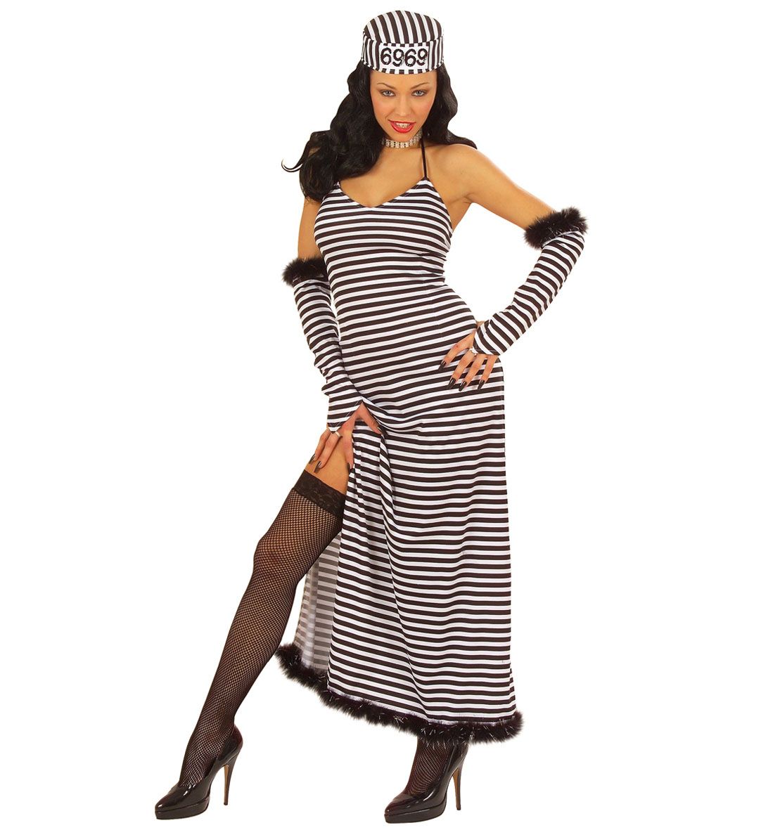 Convict Girl fange kostume - Fragt fra kun 39 kr. - Fest & Farver