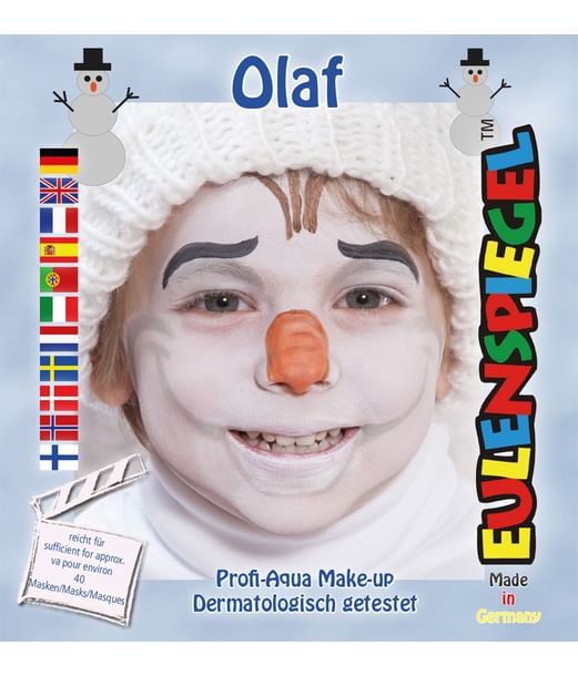 Køb billig Snemand sminke makeup med 4 farver fra Eulenspiegel her ...