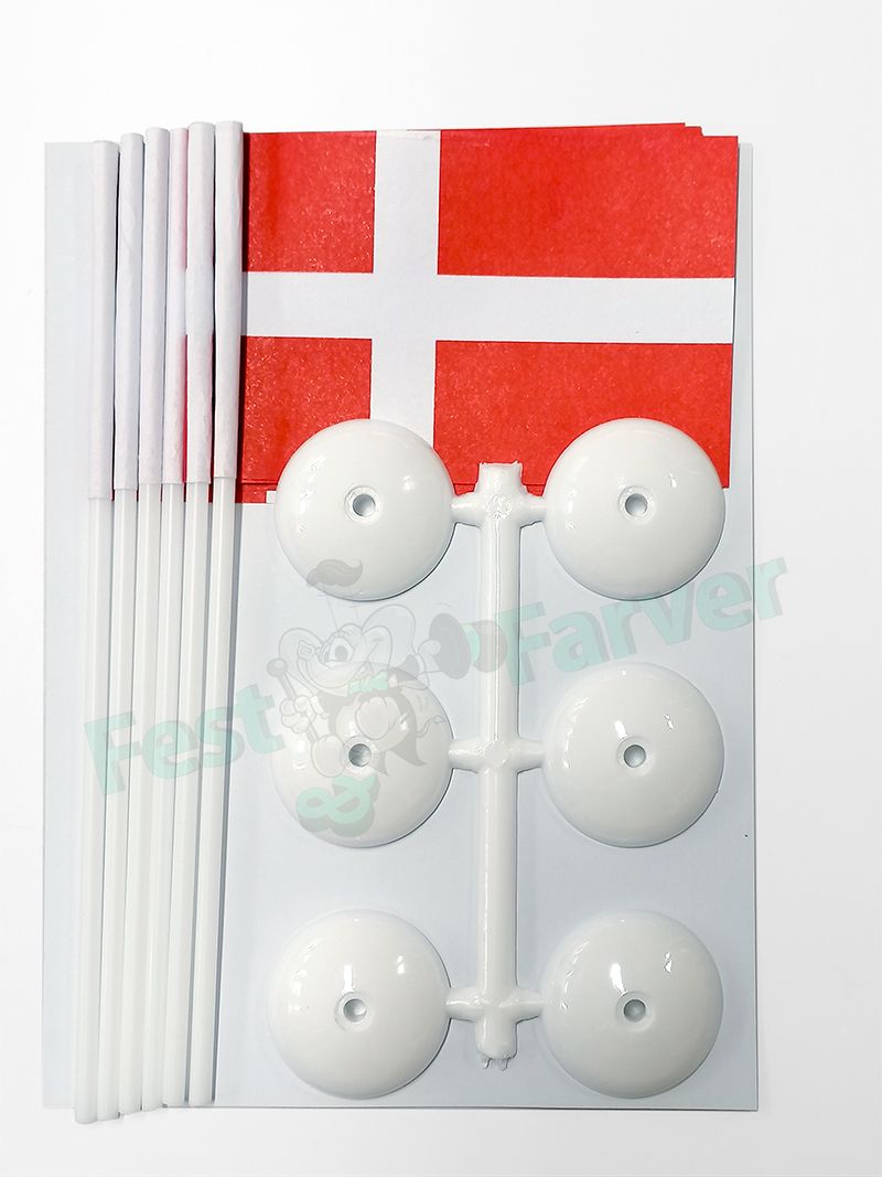 Danske flag - Flotte dannebrogsflag i høj kvalitet - Køb her - Fest ...