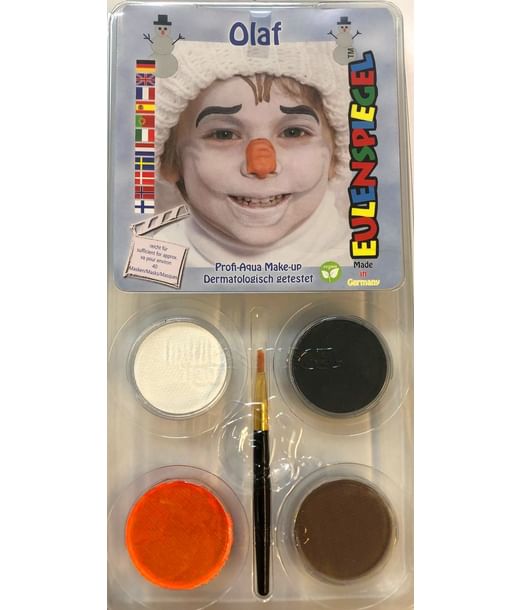 Køb billig Snemand sminke makeup med 4 farver fra Eulenspiegel her ...