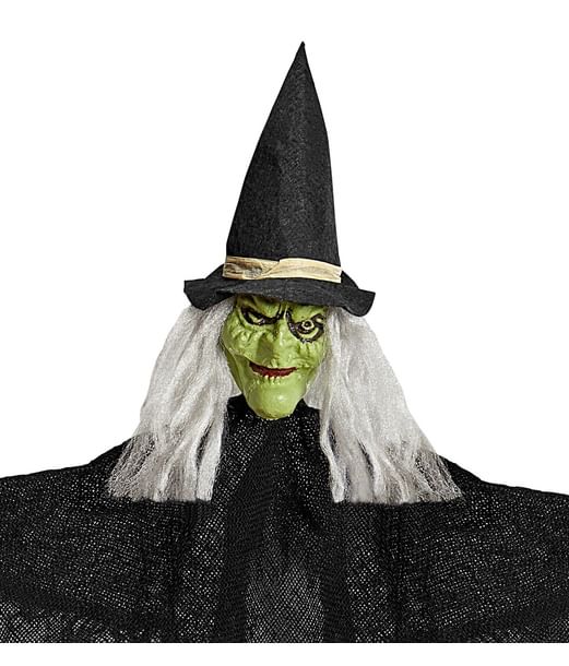 Køb hængende grøn heks til halloween - Porto fra kun 39,50 kr. - Fest ...