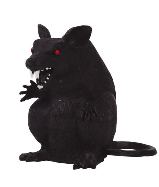 Køb uhyggelig siddende rotte - Porto fra kun 39,00 kr. - Fest & Farver