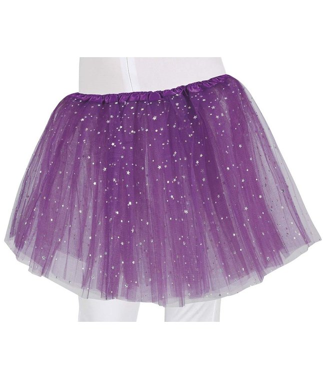 Køb lilla tylskørt med stjerner til børn - Porto fra kun 39,00 kr ...