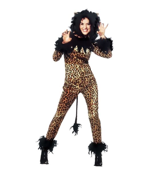 Leopard kostume til kvinder - Fragt fra kun 39 kr. - Fest & Farver