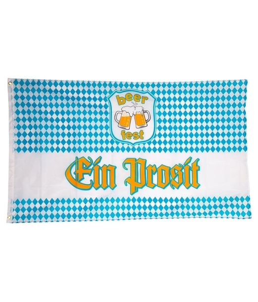 Beer fest flag, 150x90 cm - Fragt fra kun 39,00 kr. - Fest & Farver