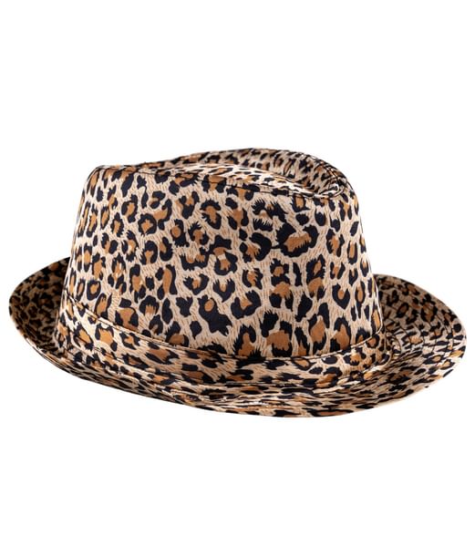 Leopard hat - Forsendelse fra kun 39,00 kr. - Fest & Farver